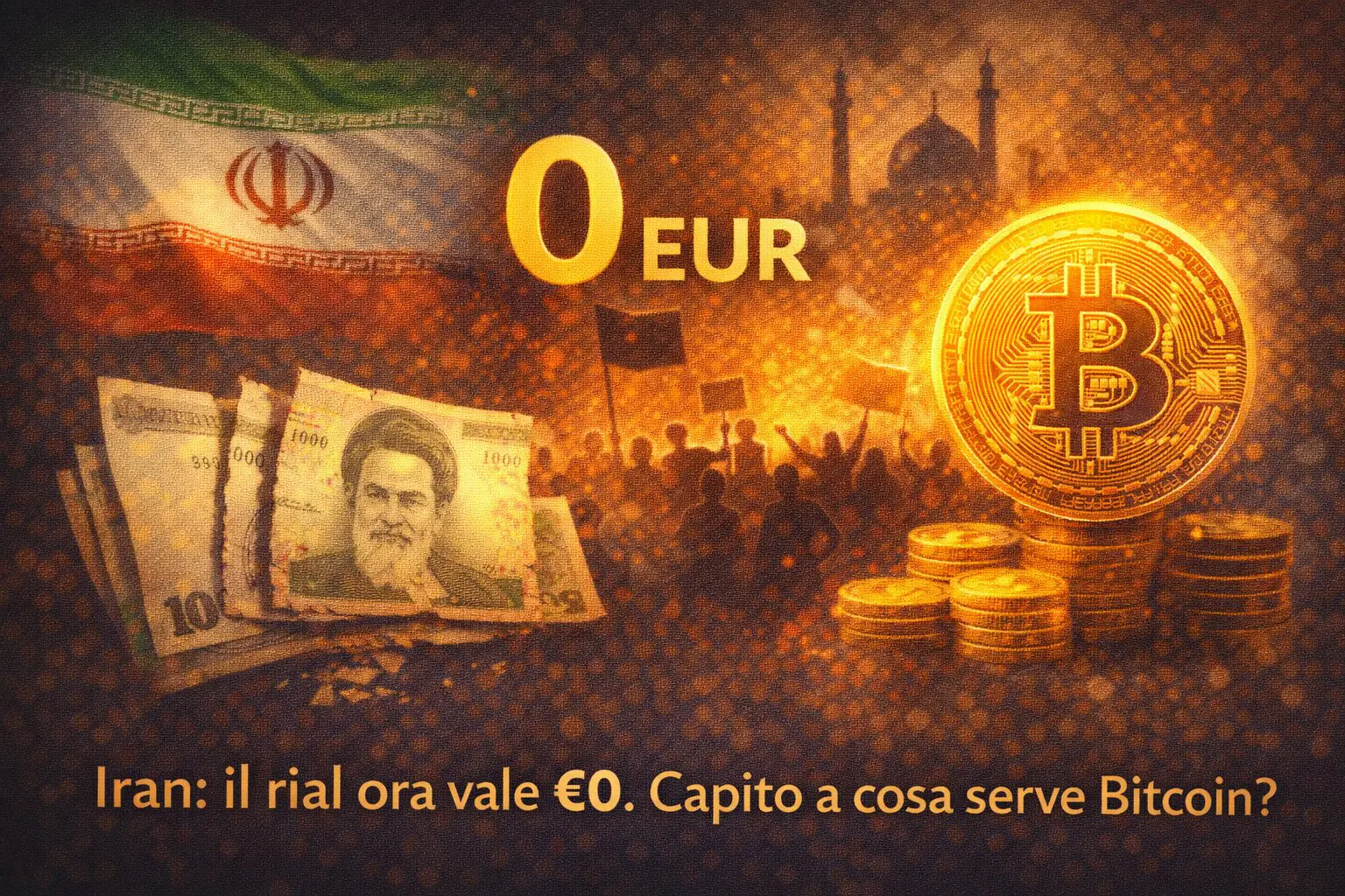Iran: il rial ora vale €0. Capito a cosa serve Bitcoin? - The Crypto ...